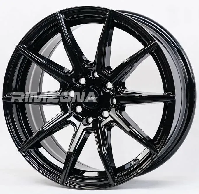 Литые диски SHOGUN S10 R15 7J 4x100/4x114.3 ET40 dia 73.1 (ЧЕРНЫЙ ...